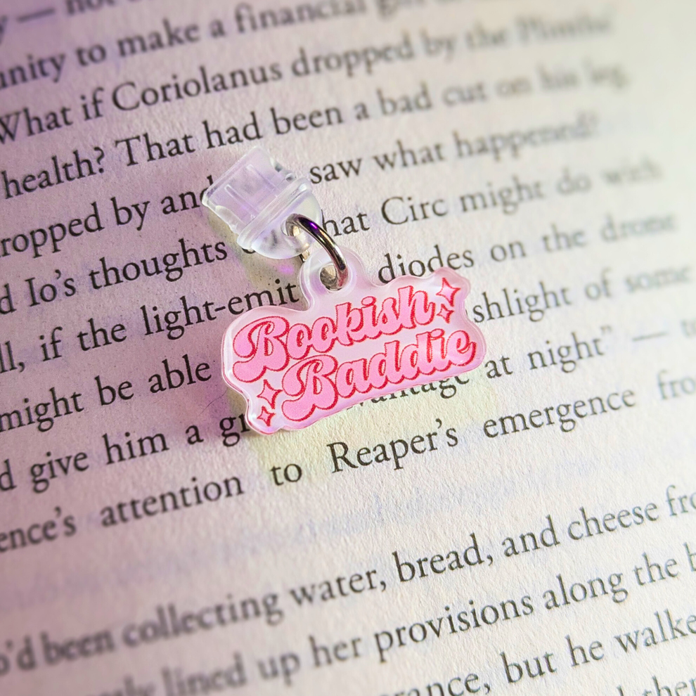 Bookish Baddie Plug Charm – Burn Bright Books