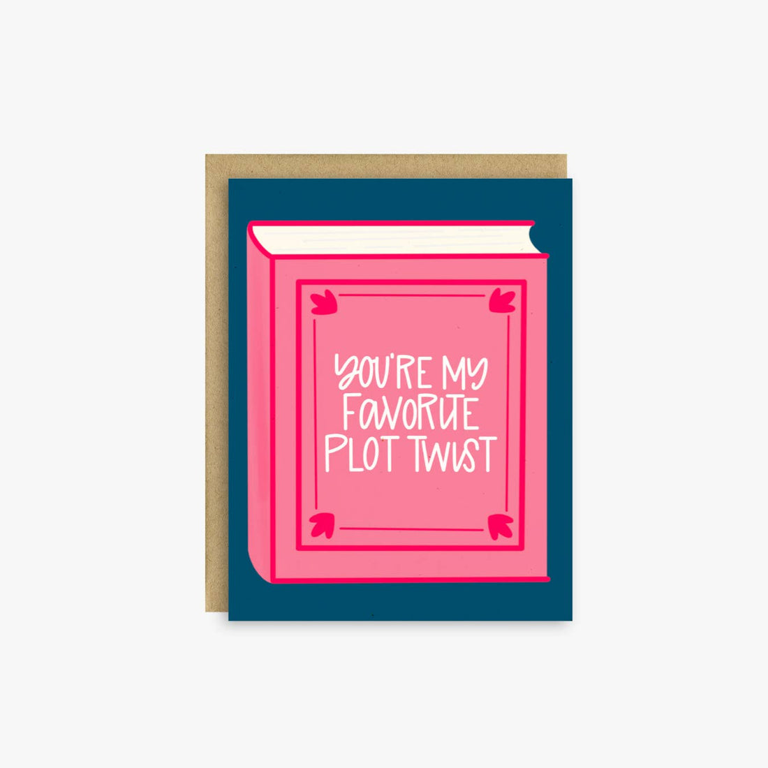 Favorite Plot Twist Valentine’s Day Card – Burn Bright Books